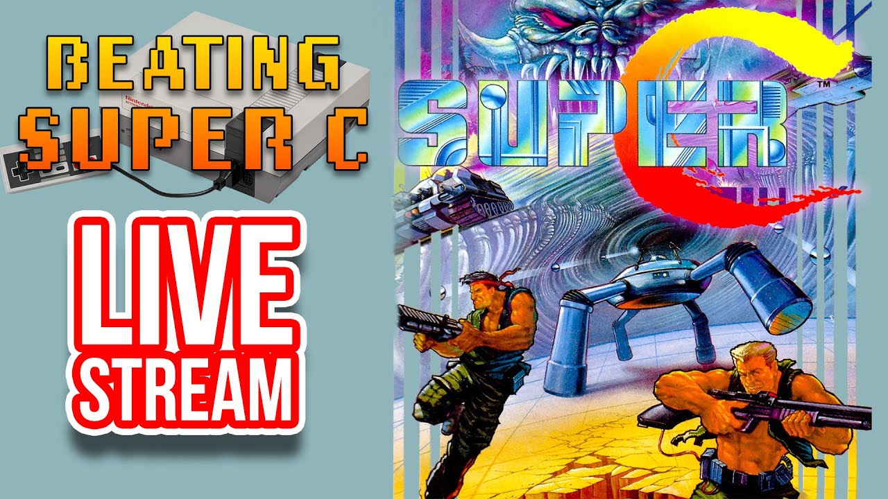Super C - Beating it Start to Finish! / Live Stream - NES - Super C ...