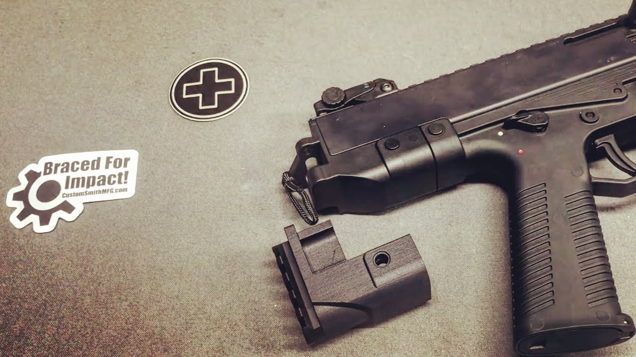 B&T GHM9 PICATINNY RAIL END CAP BY CUSTOM SMITH MANUFACTURING, FIRST ...