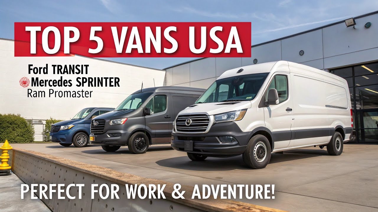 "Top 5 Vans in the USA: Best Picks for Work, Travel, and Adventure ...