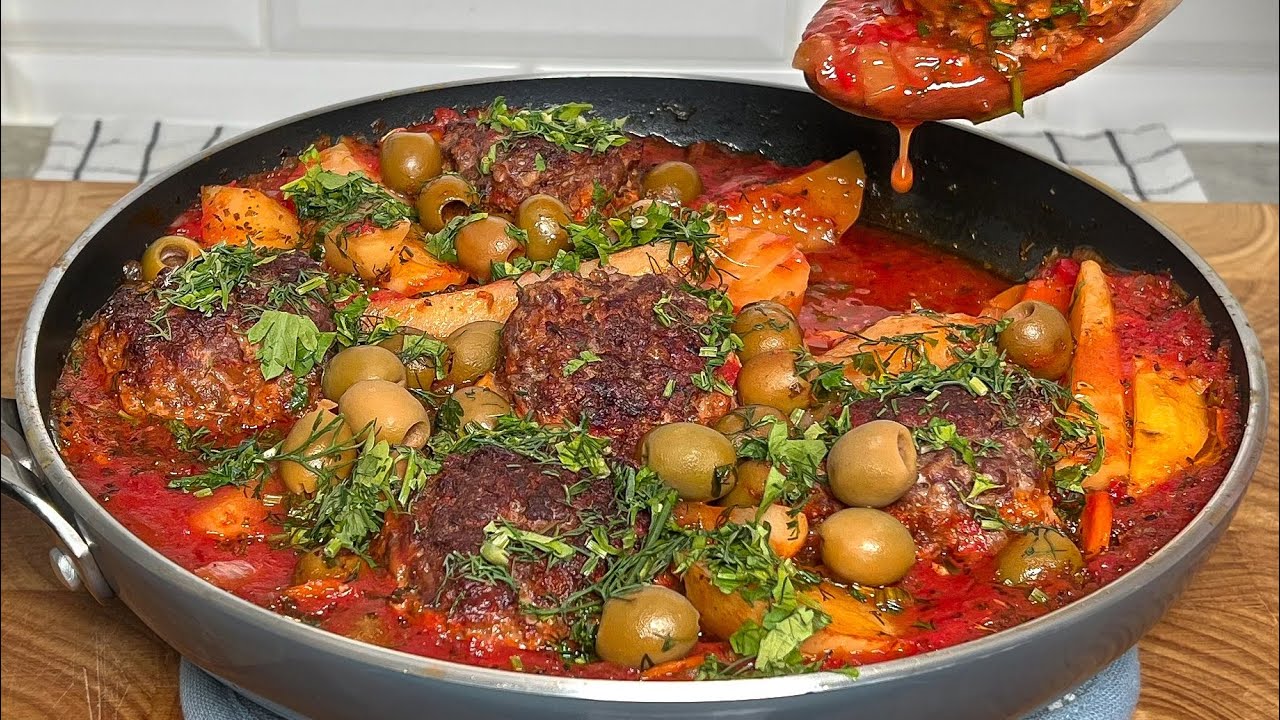 Tolles Rinderhackrezept! Einfach, lecker und sättigend! Versuch es ...