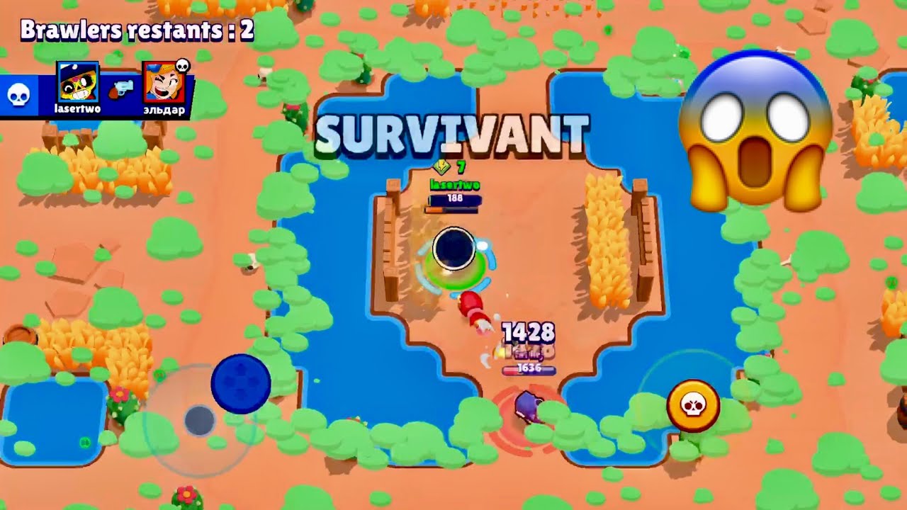 BRAWL STARS COMBAT SURVIVANT - YouTube