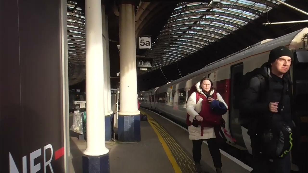 LNER Azuma Class 800 106 Departure York for London King's Cross - YouTube