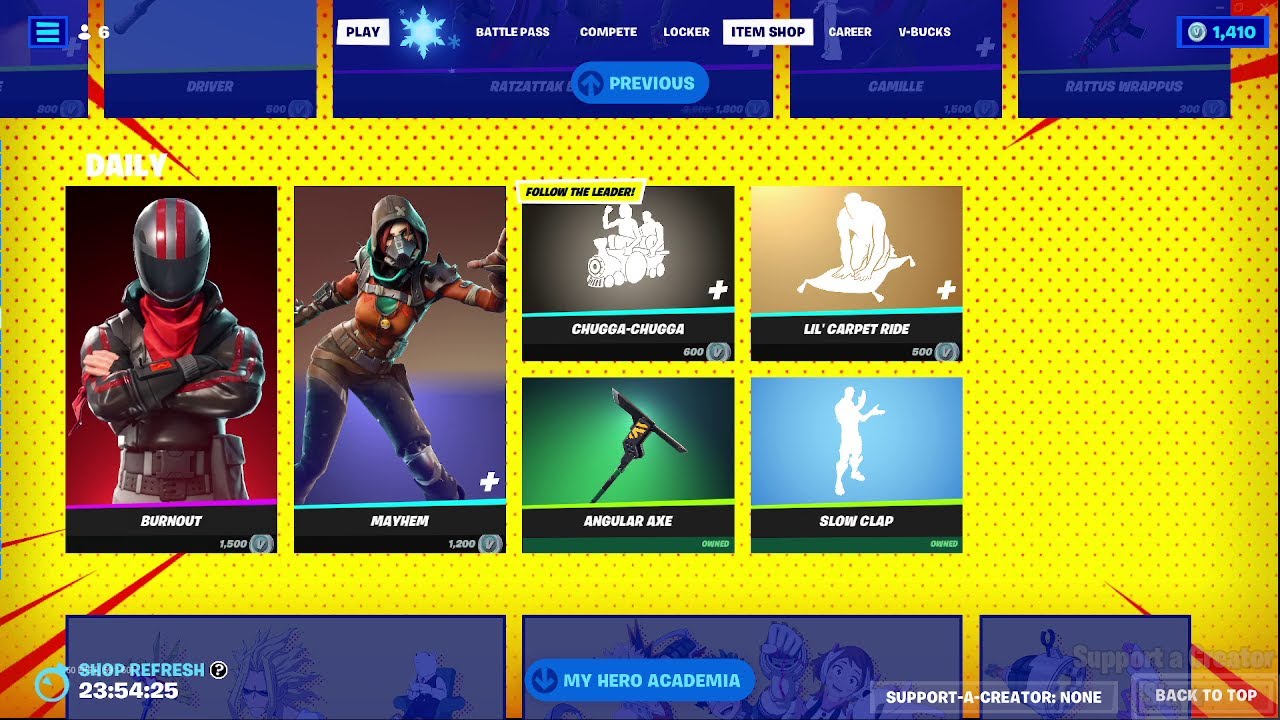Fortnite Item Shop Refresh December 18th, 2022 - YouTube