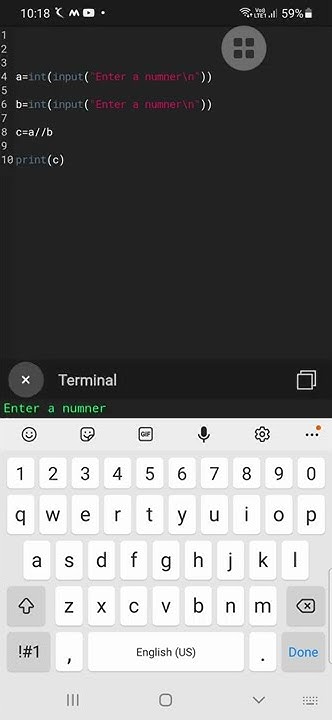 || Python Program || Floor Division || - YouTube