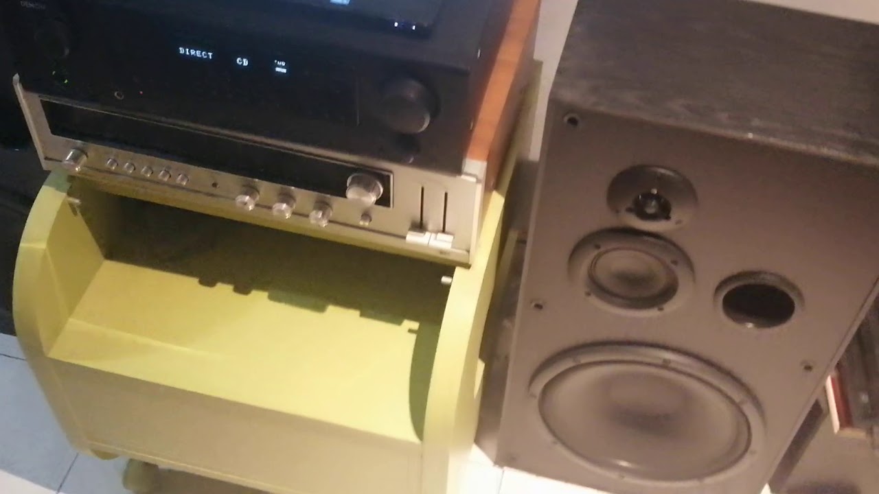 Denon avr 487 - YouTube