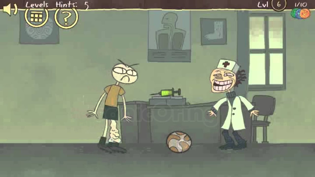Troll Face Quest Sports Level 6 Walkthrough - YouTube