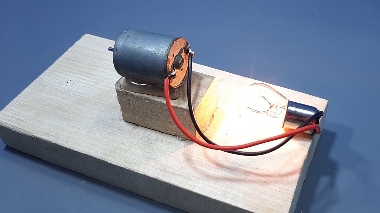 Make Free Energy Power Electric Science project for generator At home ...