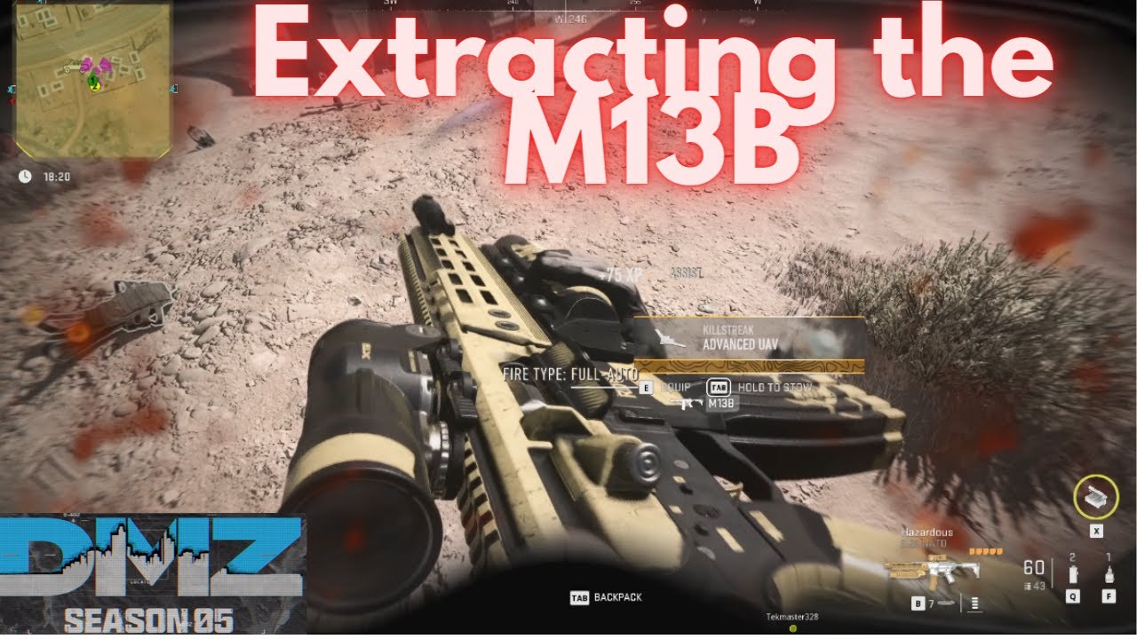 Extracting the M13B in DMZ - YouTube