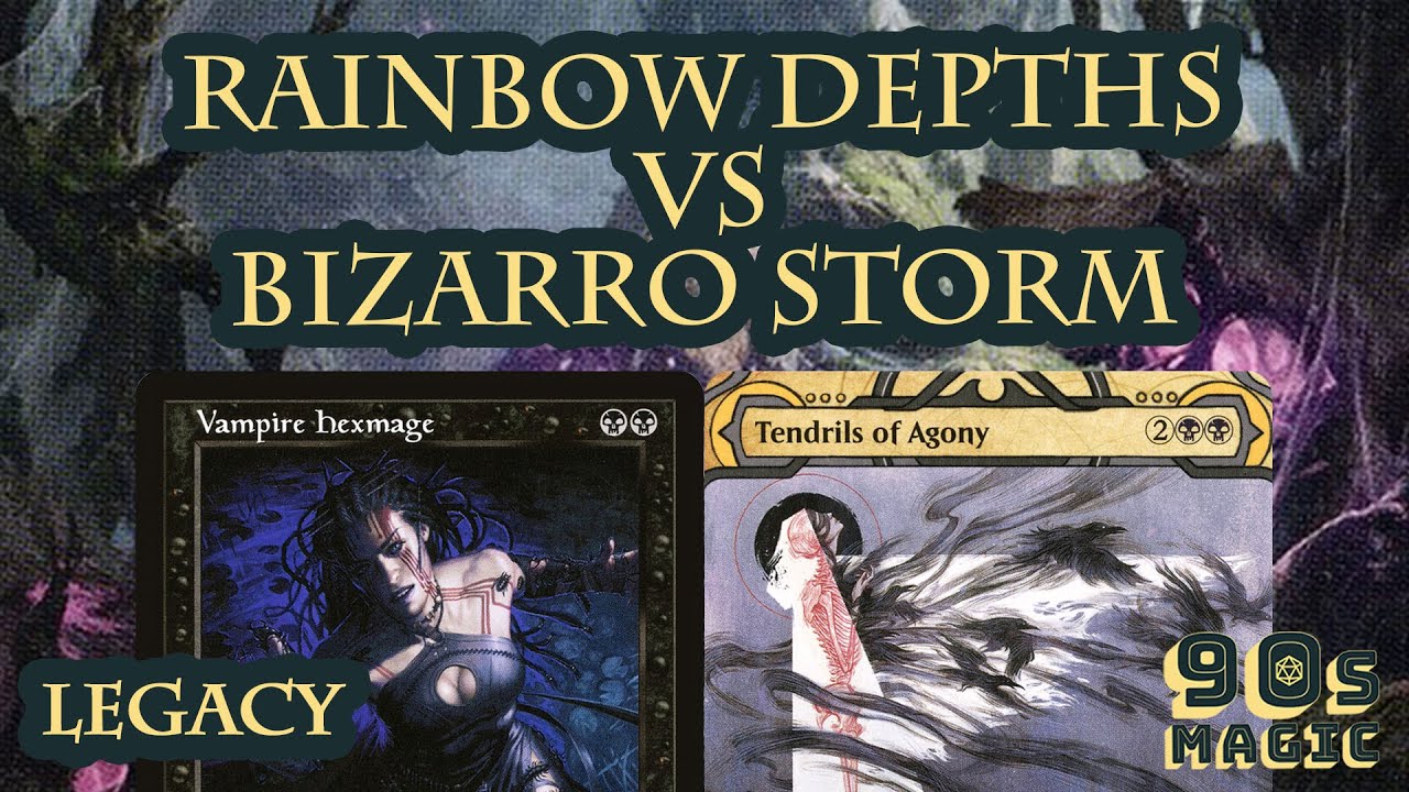 Rainbow Turbo Dark Depths vs Bizarro Storm [MTG Legacy] - YouTube