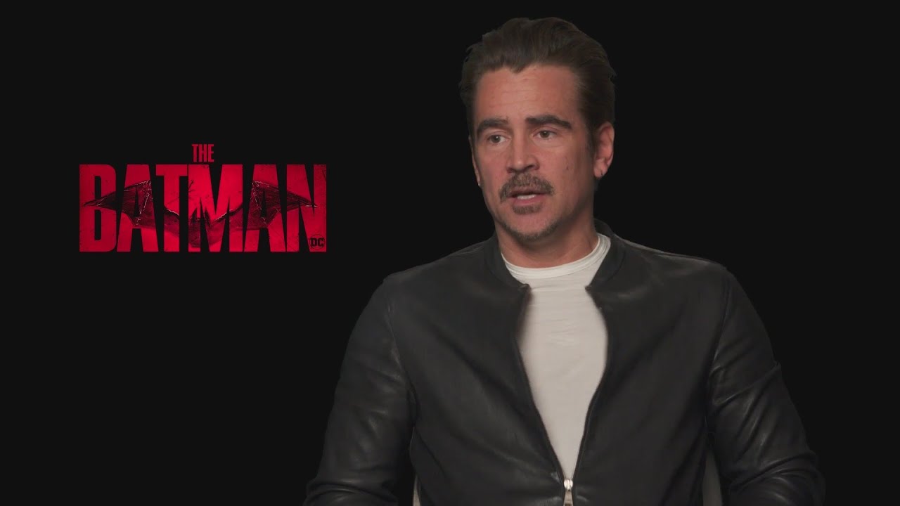 Colin Farrell talks makeup process needed to play the Penguin - YouTube