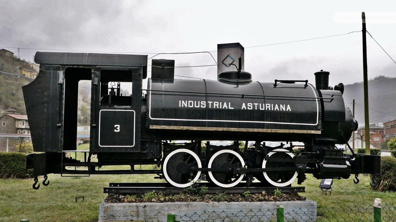 Steam-Powered Trams - Asturias Industrial Heritage - YouTube