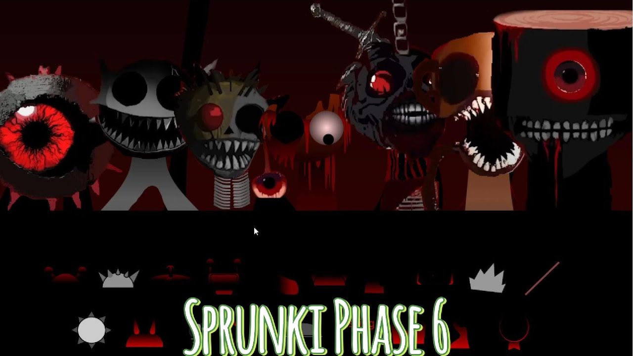 Sprunki, All Character Beats, Phase 6!!! - YouTube