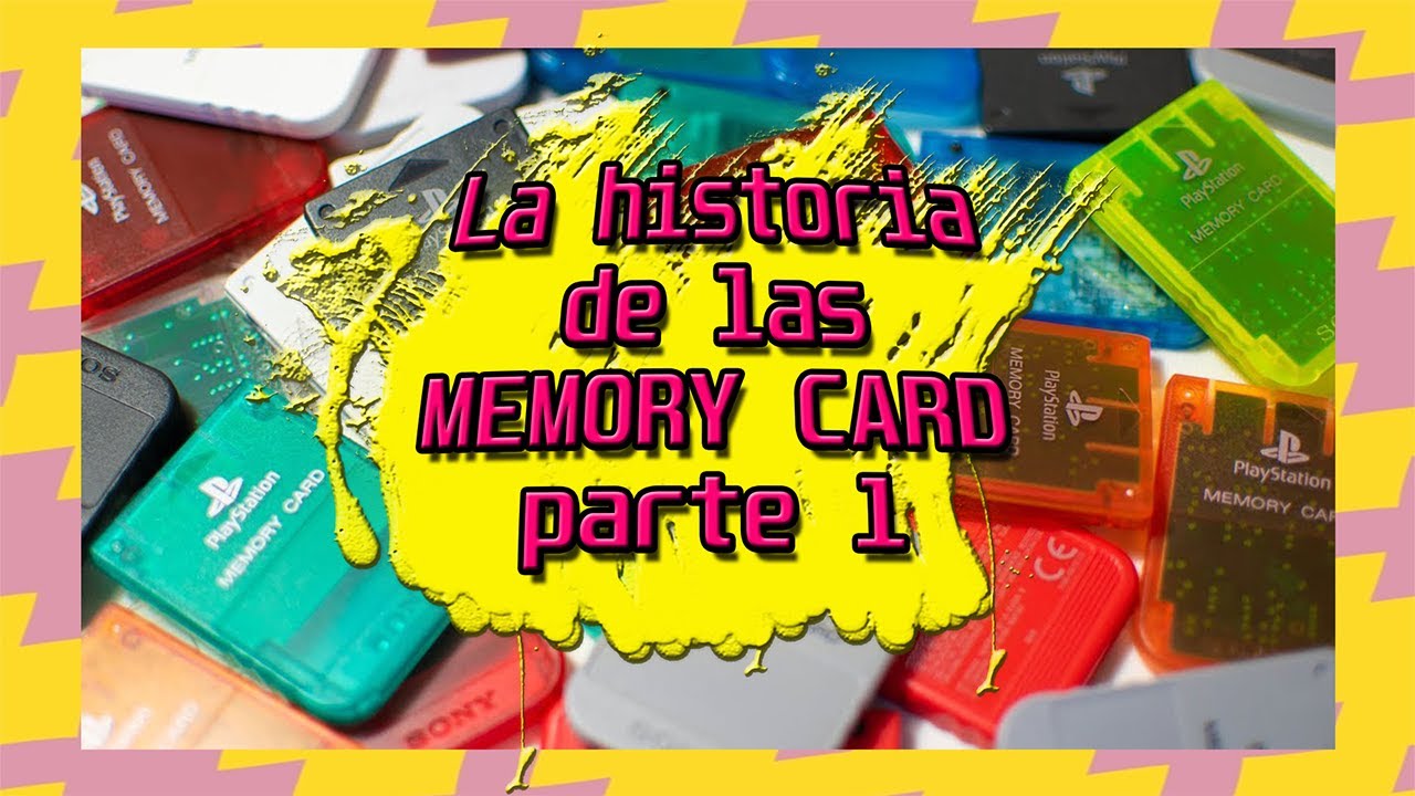 La historia de las MEMORY CARD - YouTube