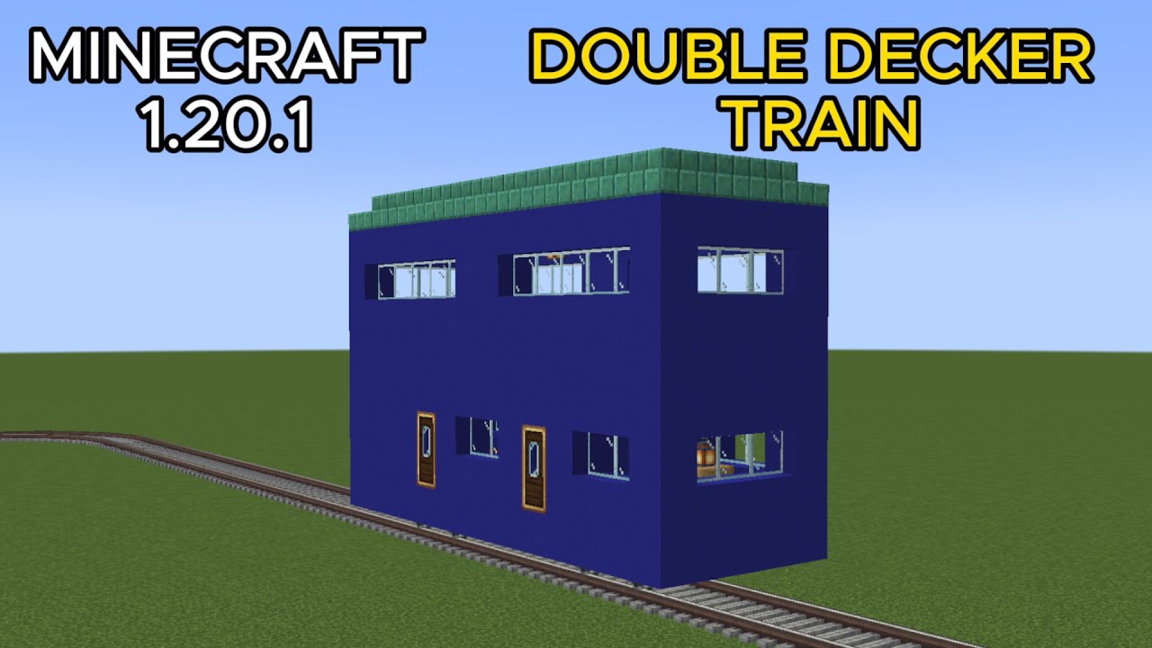Minecraft Create Mod 1.20.1 - 0.5.1j DOUBLE DECKER TRAIN - YouTube