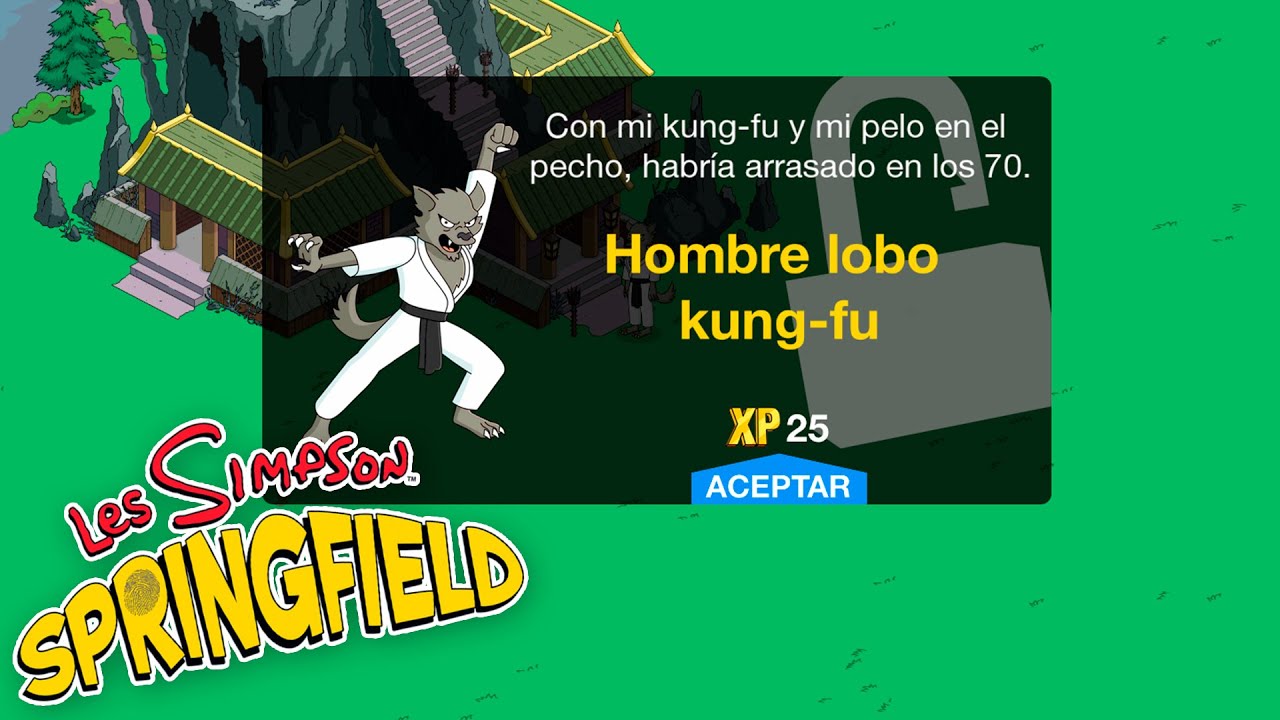 HOMBRE LOBO KUNG-FU | MISIONES DE PERSONAJES PREMIUM | LOS SIMPSONS ...
