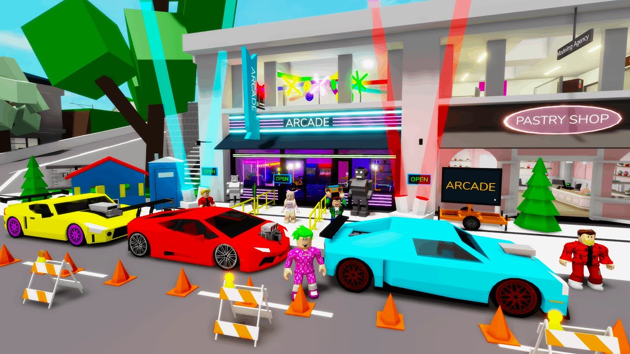 ARCADE IN BROOKHAVEN RP! - YouTube