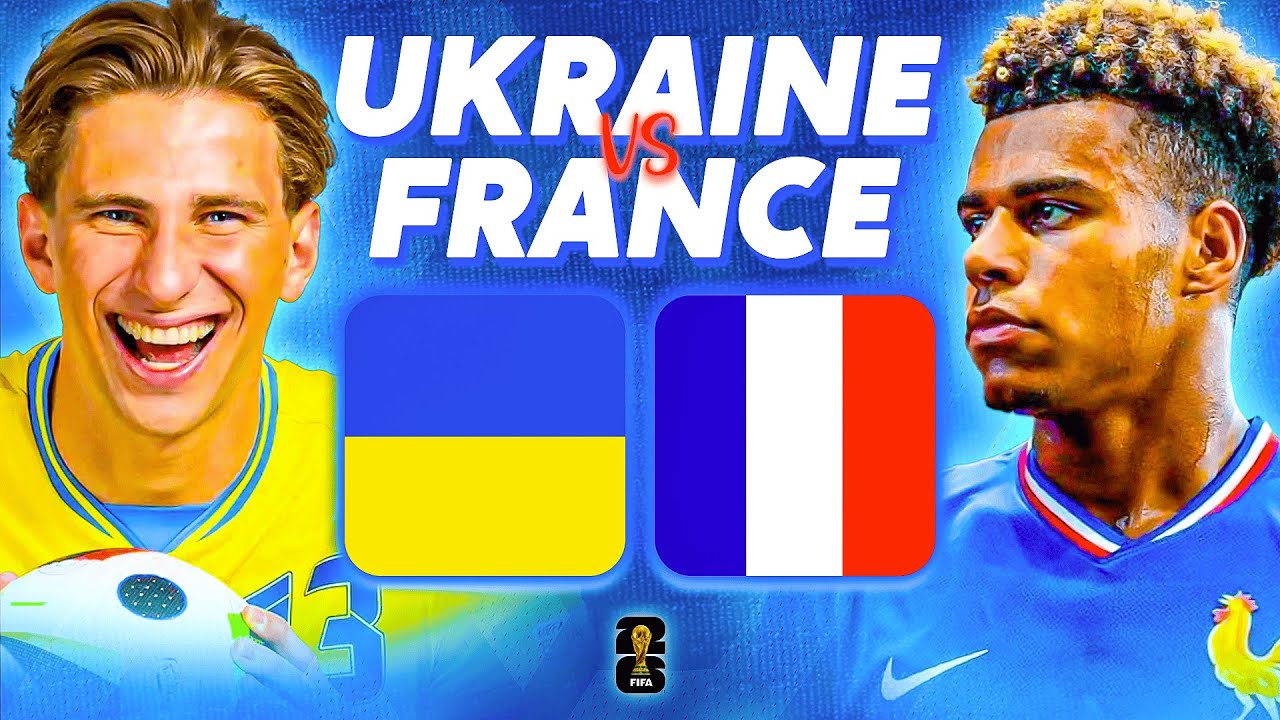 🔴 🇺🇦🇫🇷 UKRAINE - FRANCE 🔴 ALLEZ LES BLEUS ! Qualifs COUPE DU MONDE 2026 ...