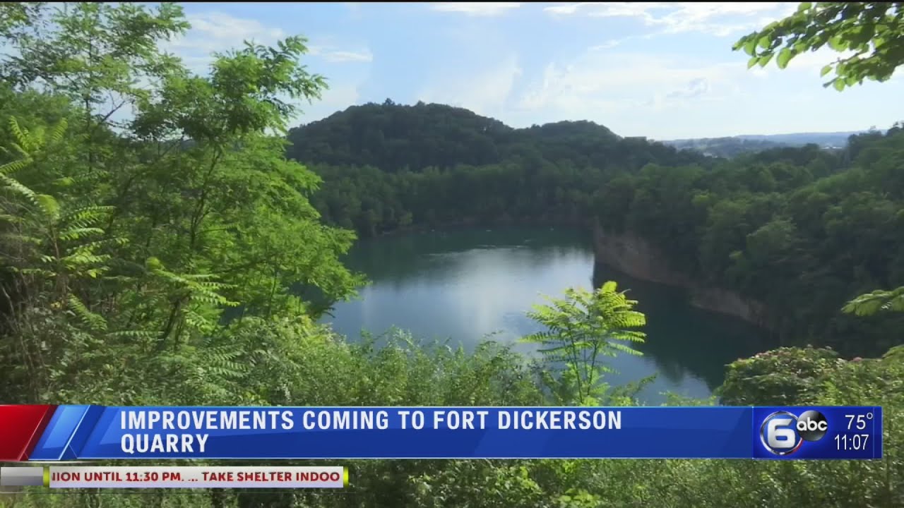 Improvements coming to Fort Dickerson Quarry - YouTube