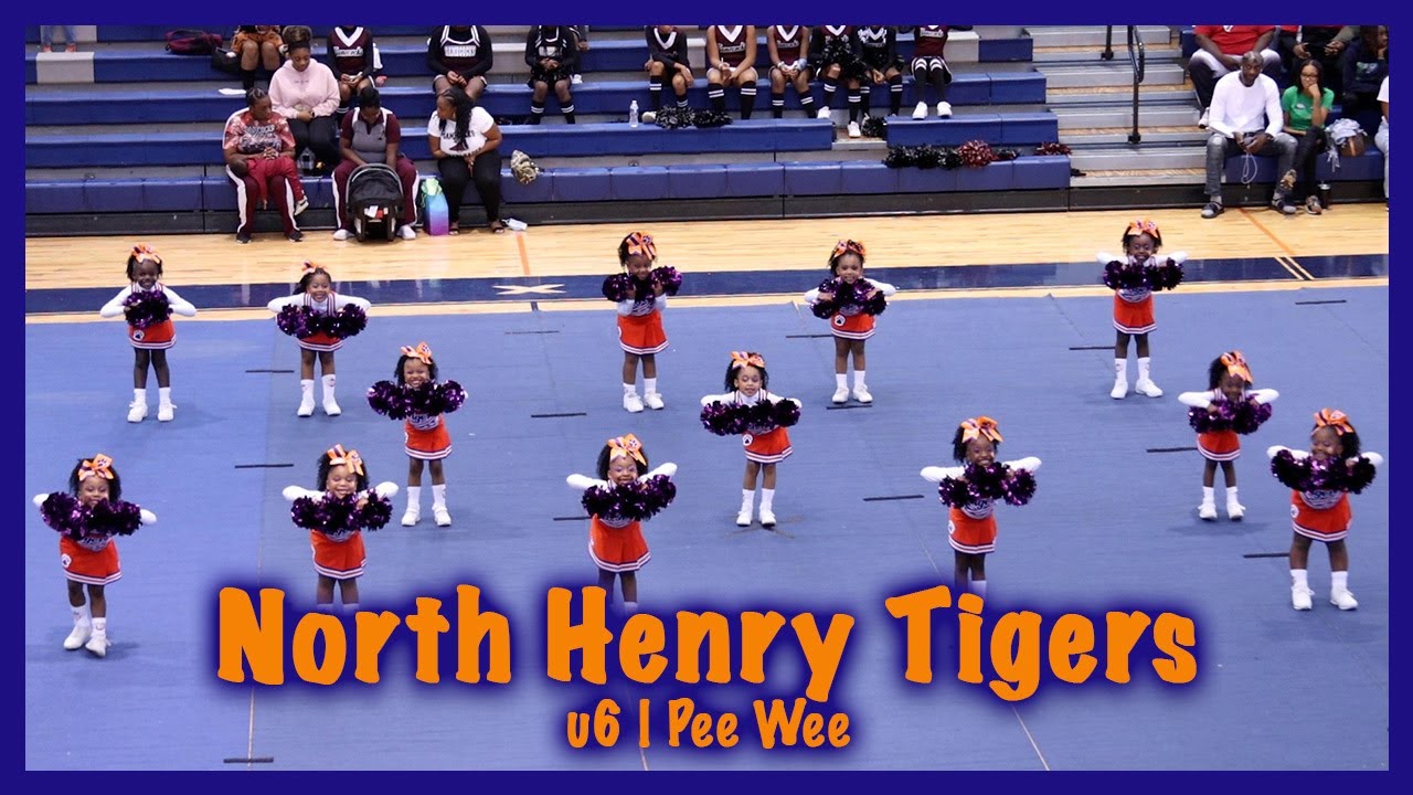 2022 u6 North Henry Tigers Pee Wee Cheerleaders | GMYFL - YouTube