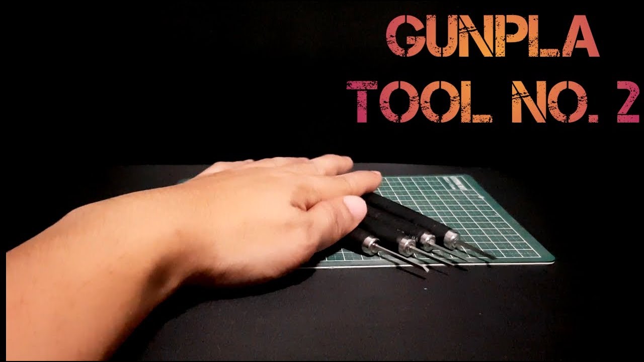 #spokz #gunpla Gunpla Building Tools Episode 2: Generic Chisels ...