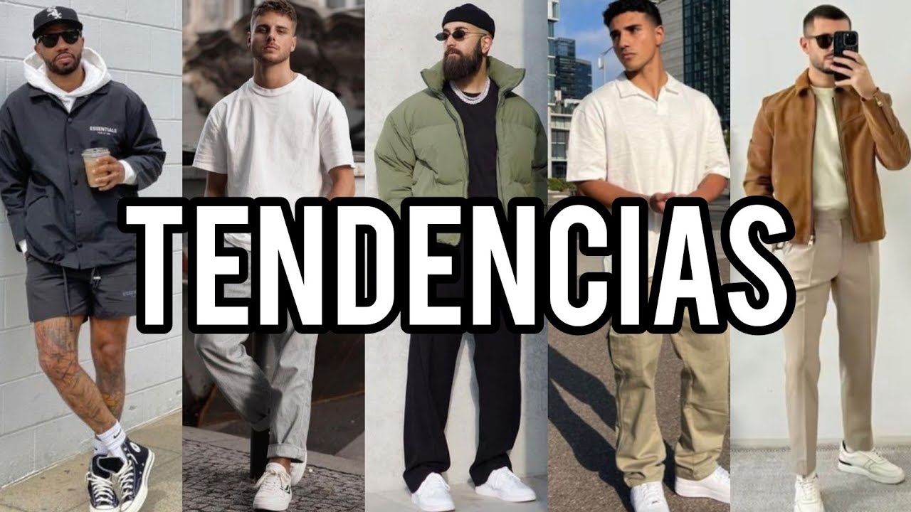 50 OUTFITS para HOMBRES 2025 🔥 TENDENCIAS moda - YouTube