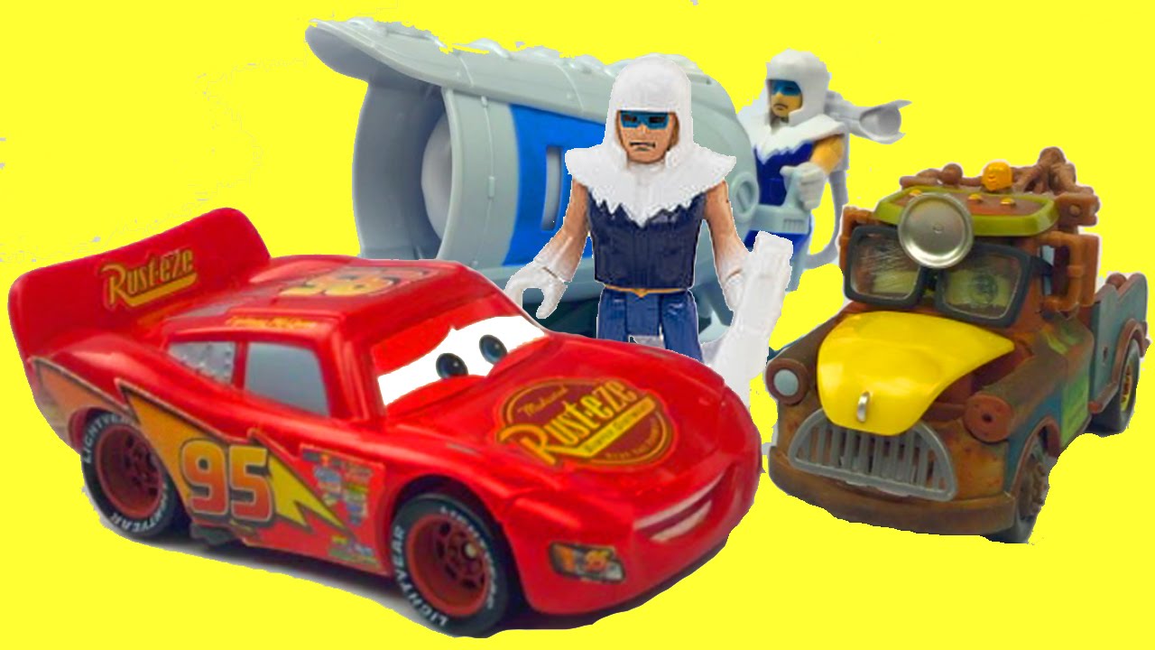 Disney Pixar Cars Lightning McQueen Cars Mater Toys Unboxing Toys ...