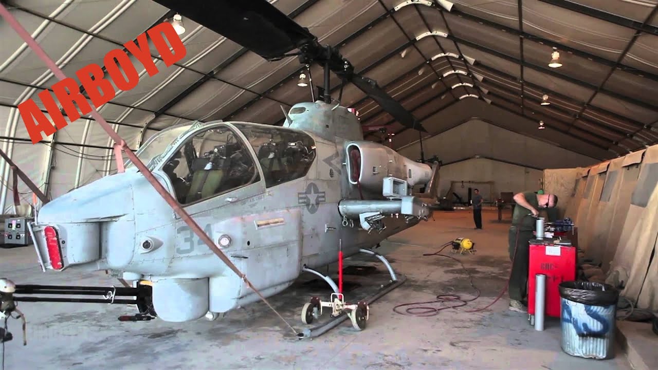 Maintenance Marine Light Attack Helicopter Squadron (HMLA) 469 - YouTube