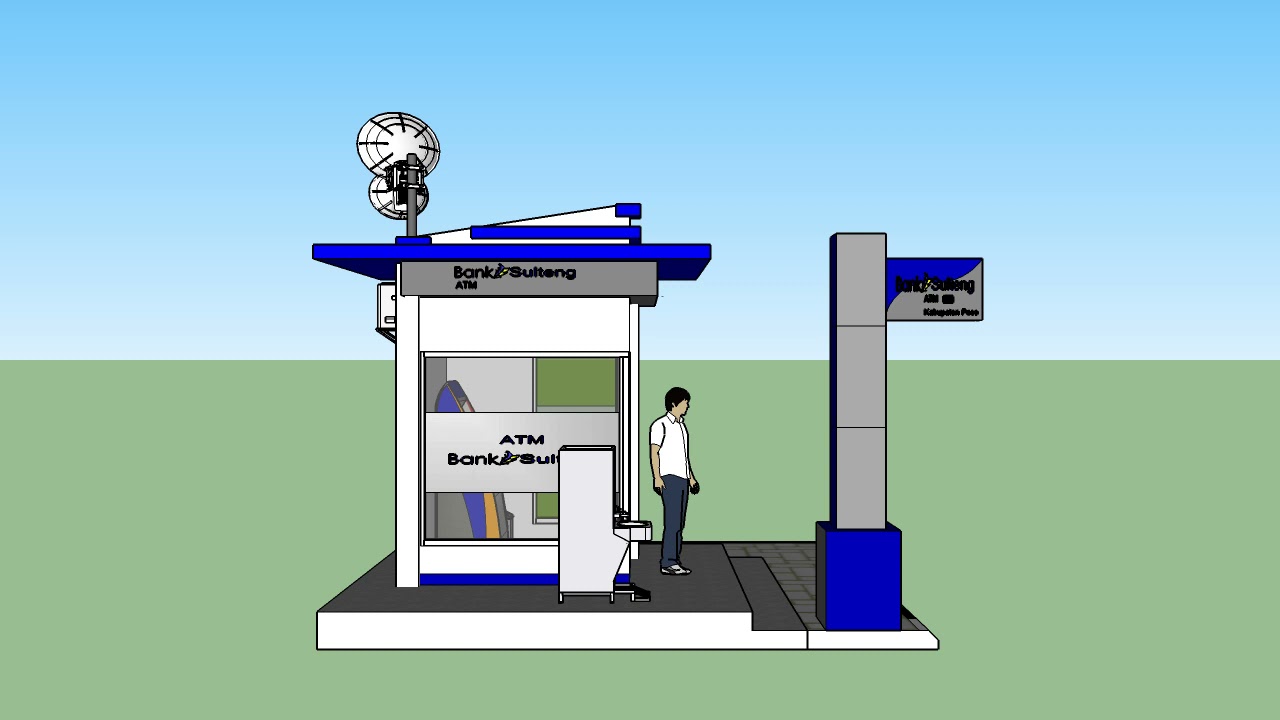 Bangunan ATM.lengkap detail - YouTube