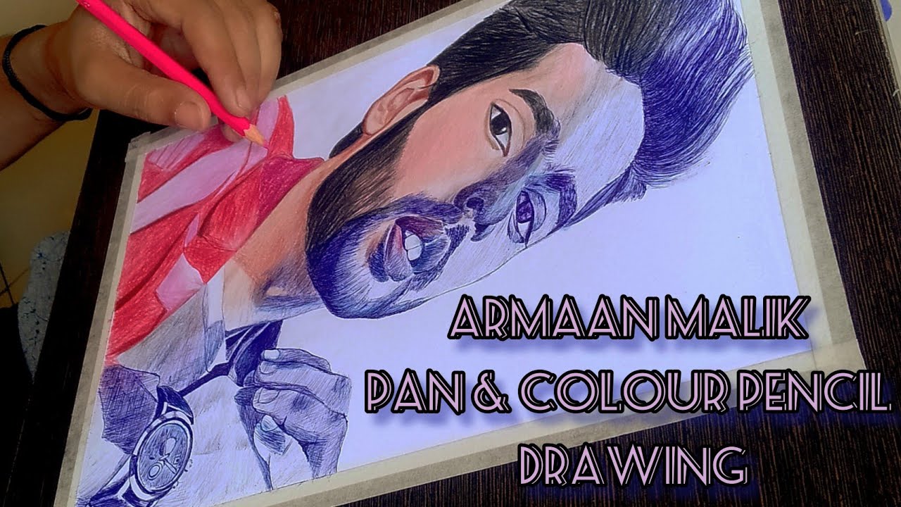 armaanmalik drawing sketch. armaan malik sketch step by step.how to ...