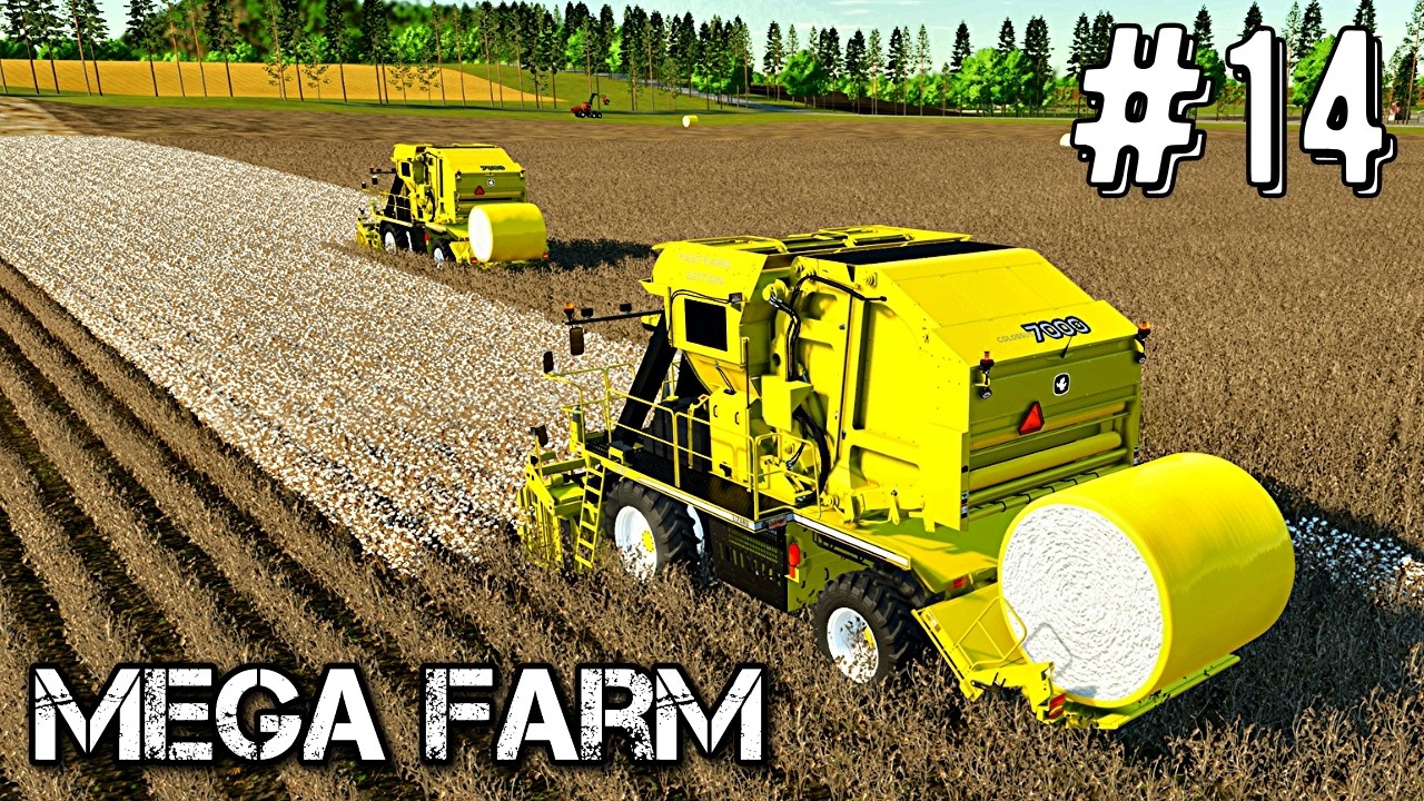 farming Simulator 25 Old Timers Map Timelapse Ep #14 Mega Farm fs25 ...