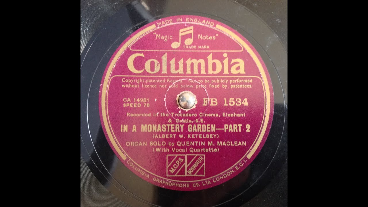 Quentin M. Maclean - In a monastery garden - Part 2 - YouTube