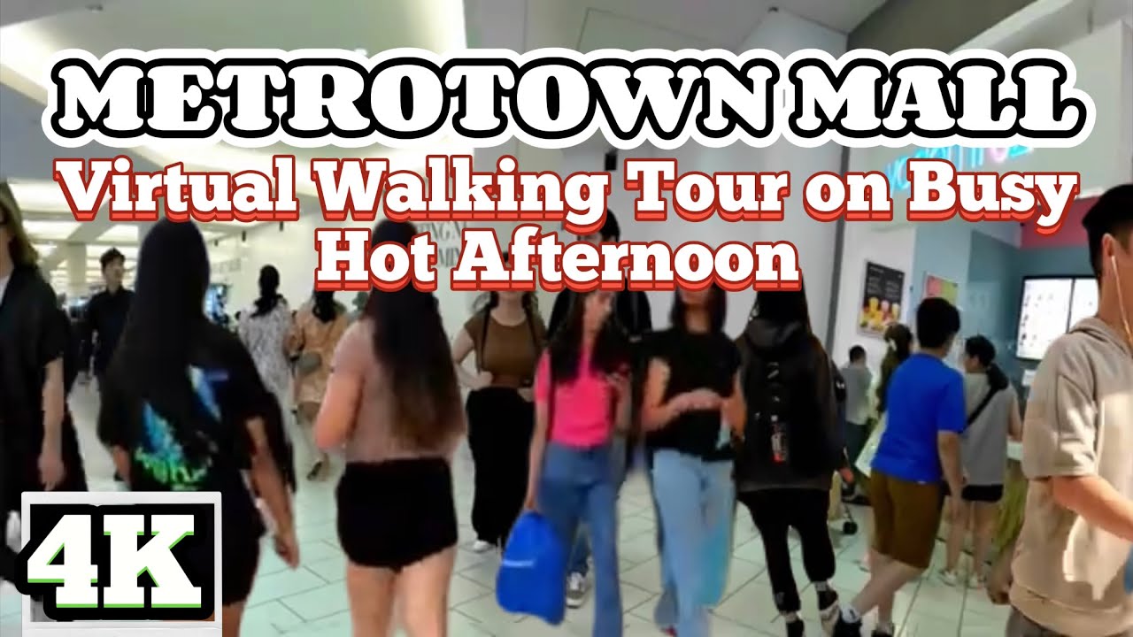 4K METROTOWN MALL Virtual Walking Tour on a Busy Hour/Burnaby BC,Canada 🇨🇦 - YouTube