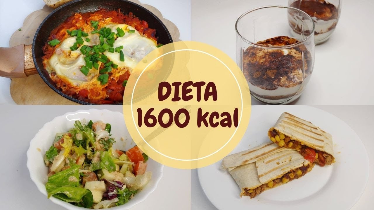 DIETA 1600 kcal 🍳 I Niskokaloryczne tiramisu 🍩! Foodbook - YouTube