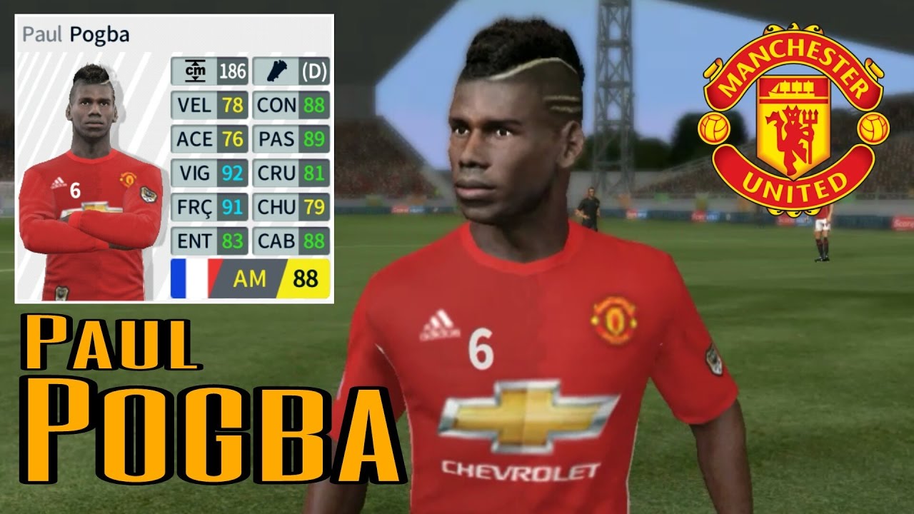 Paul Pogba • Skills & Goals • Dream League Soccer 2017 - YouTube