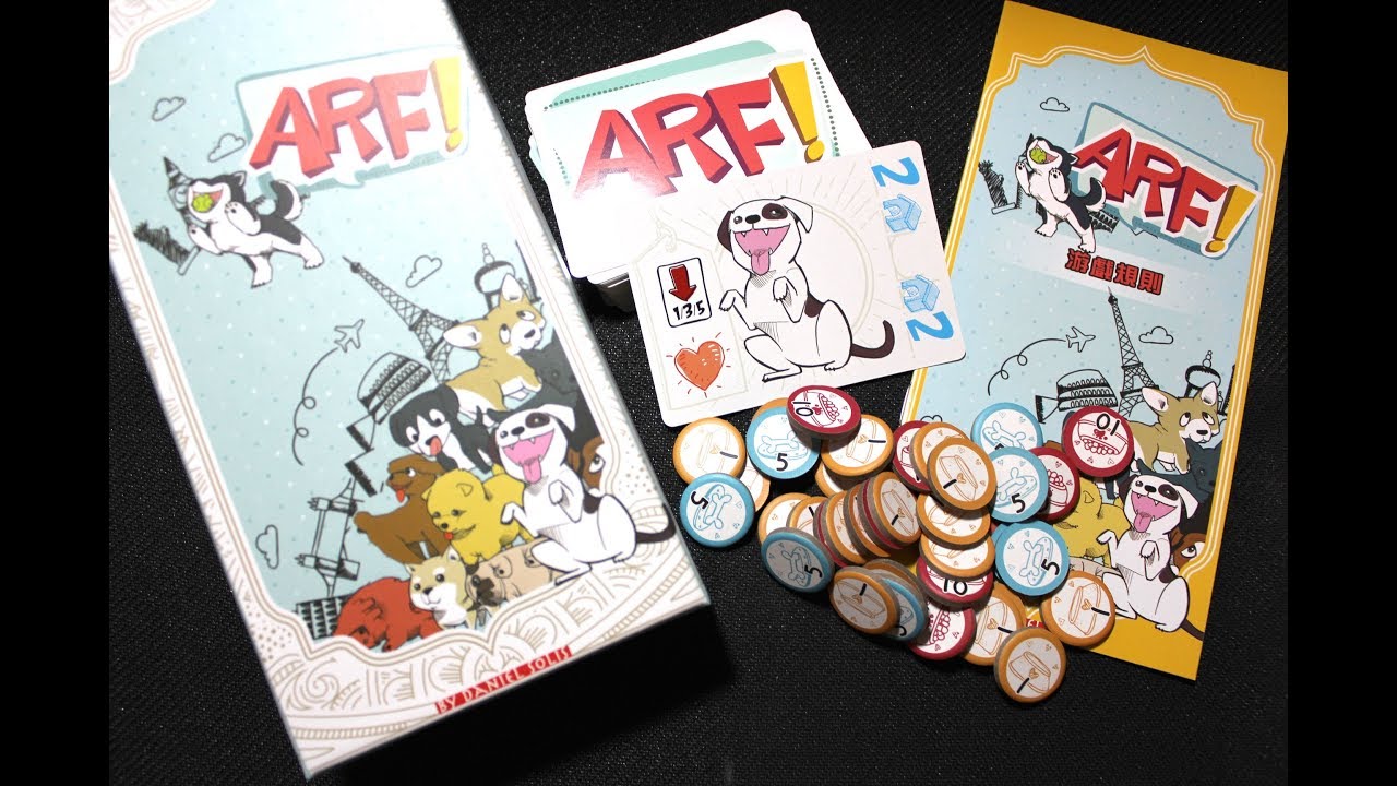 ARF! Card Game — Unboxing the Chinese Edition - YouTube