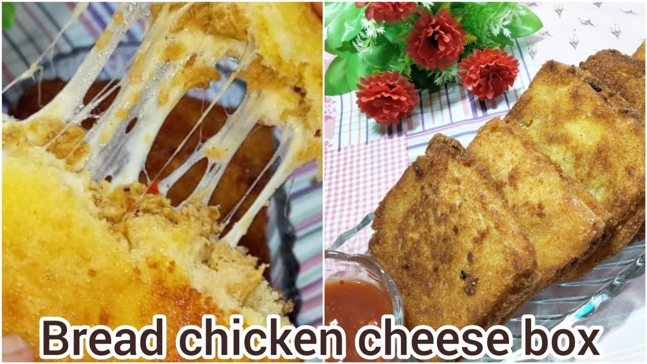 Bread Chicken Cheese Box Recipe | Chicken Cheese Box | By Urooj's ...