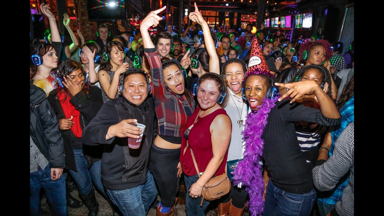 Quiet Clubbing - A better way to party!!!! - YouTube