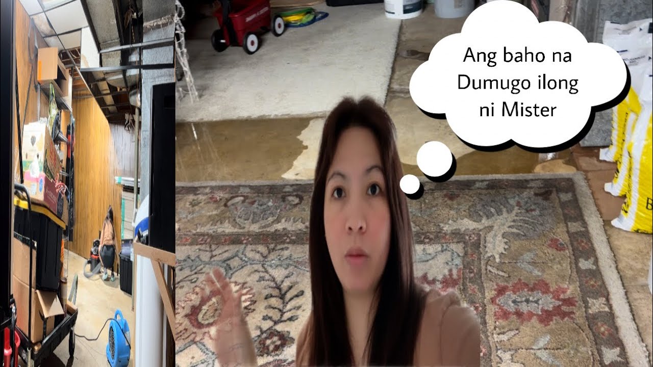 MAY TUBIG SA BABA NG AMING BAHAY/BASA ANG AMING RUGS ANG BAHO NA /AKALA ...