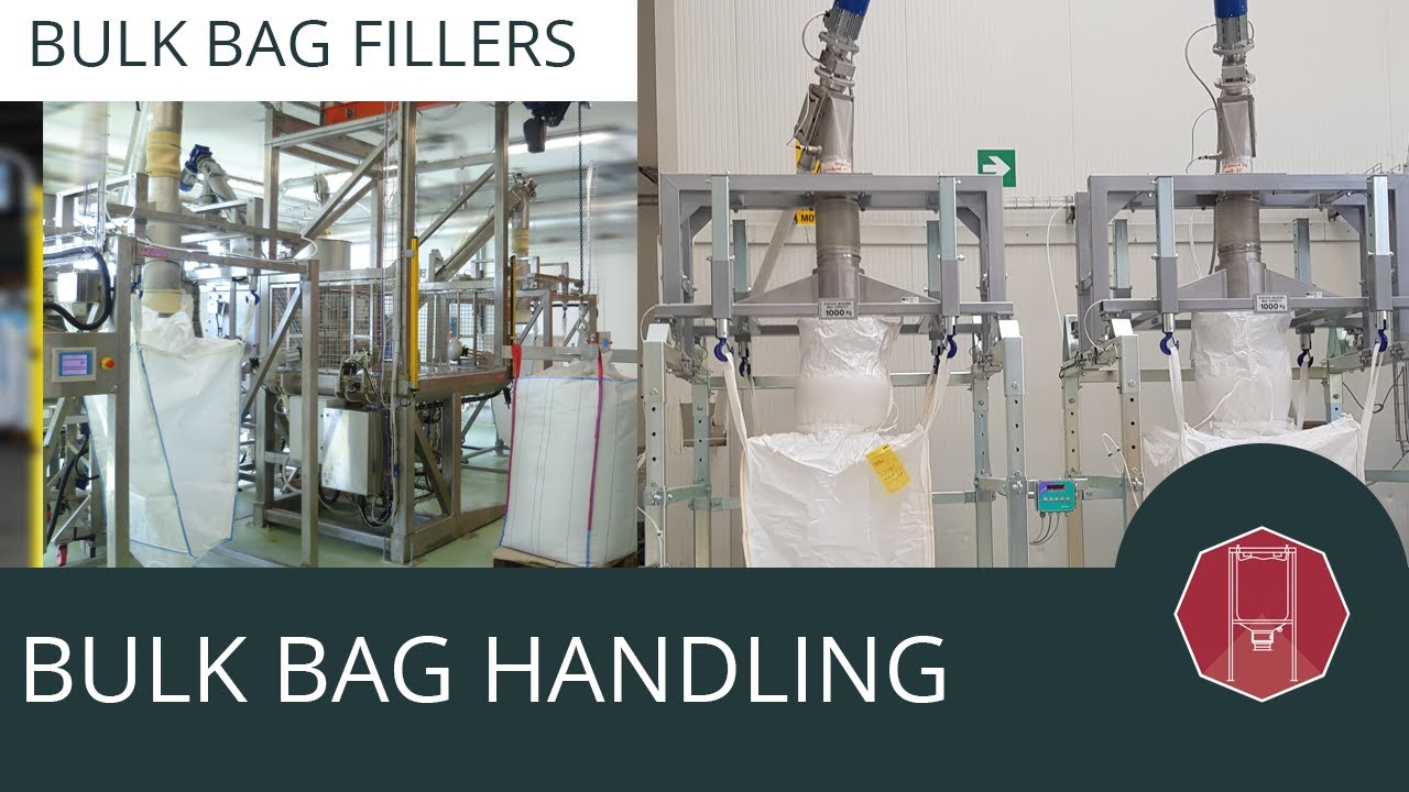 Bulk bag filling - YouTube