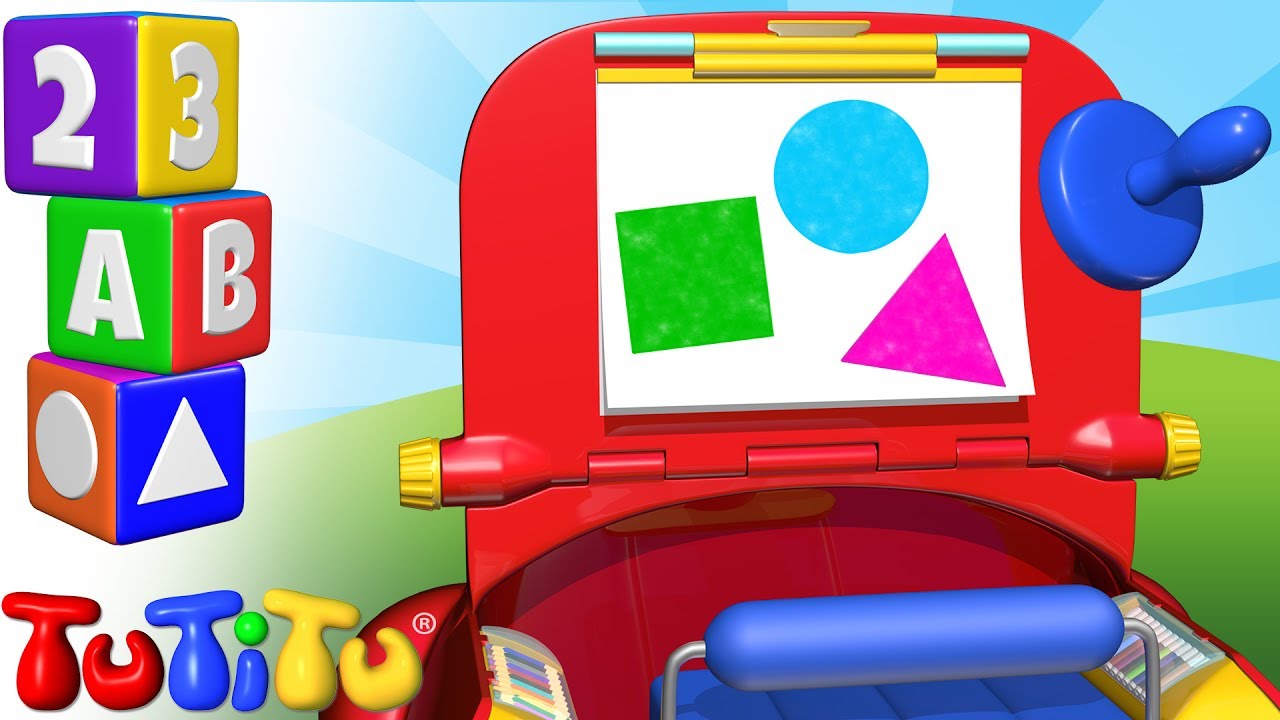 🟢🟦Fun Toddler Shapes Learning with TuTiTu Drawing Kit toy 🔶🟨TuTiTu ...