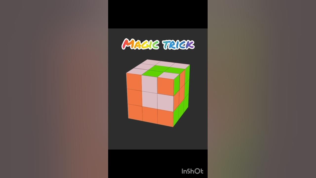How to make cube in a cube in a cube magic pattern #viral #shorts - YouTube