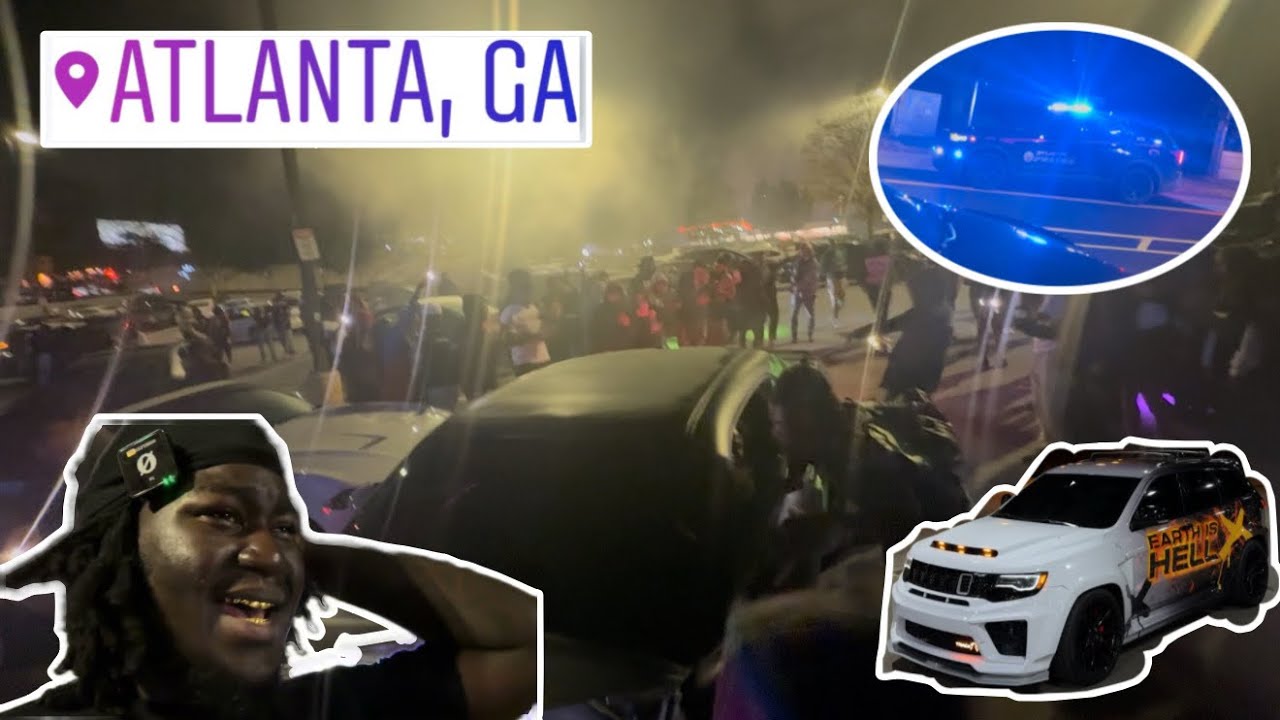 I Got This Atlanta Car Meet SHUT DOWN ! FT. ShayV & SRT SEANIO - YouTube