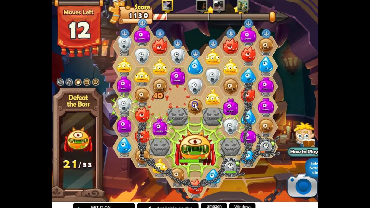 Monster Busters Hexa Blast Stage 765 - YouTube