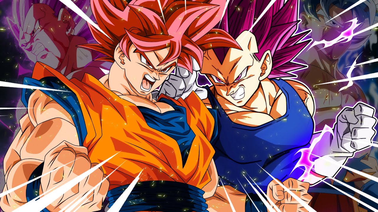 Training Of The Gods Begins! Super Saiyan God Goku Vs Ultra Ego Vegeta ...