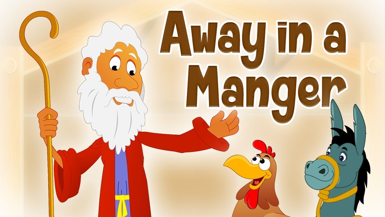 Away in A Manager - New Nursery Rhyme Song 2023 - Cartoons for Babies ...