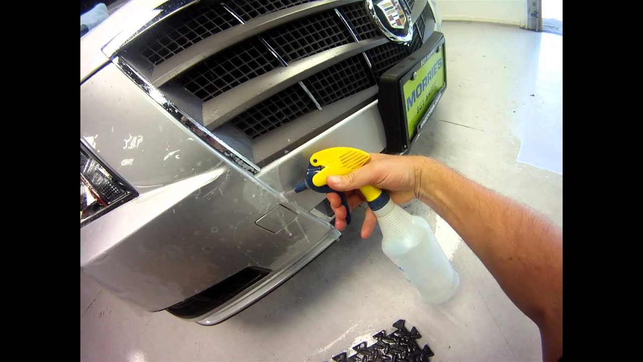 Front Bumper Clear Bra Installation - YouTube