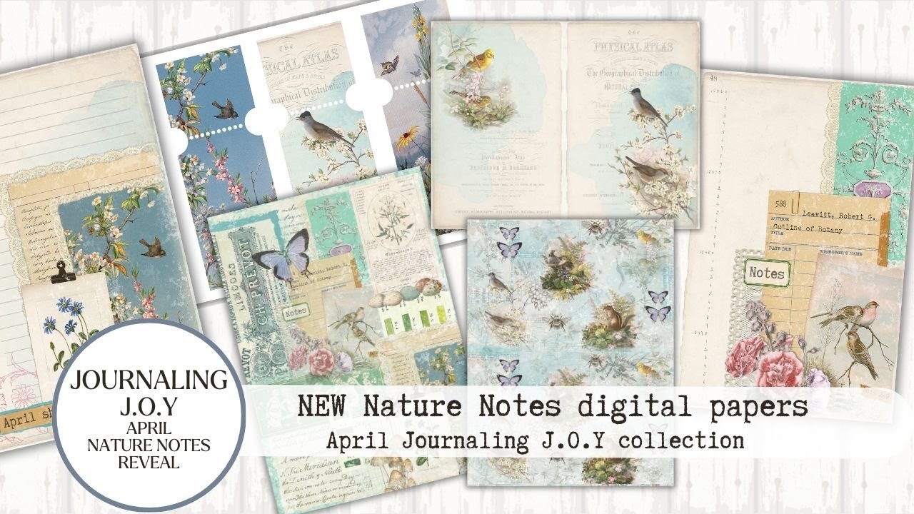 NEW Nature notes with journaling J.O.Y - YouTube