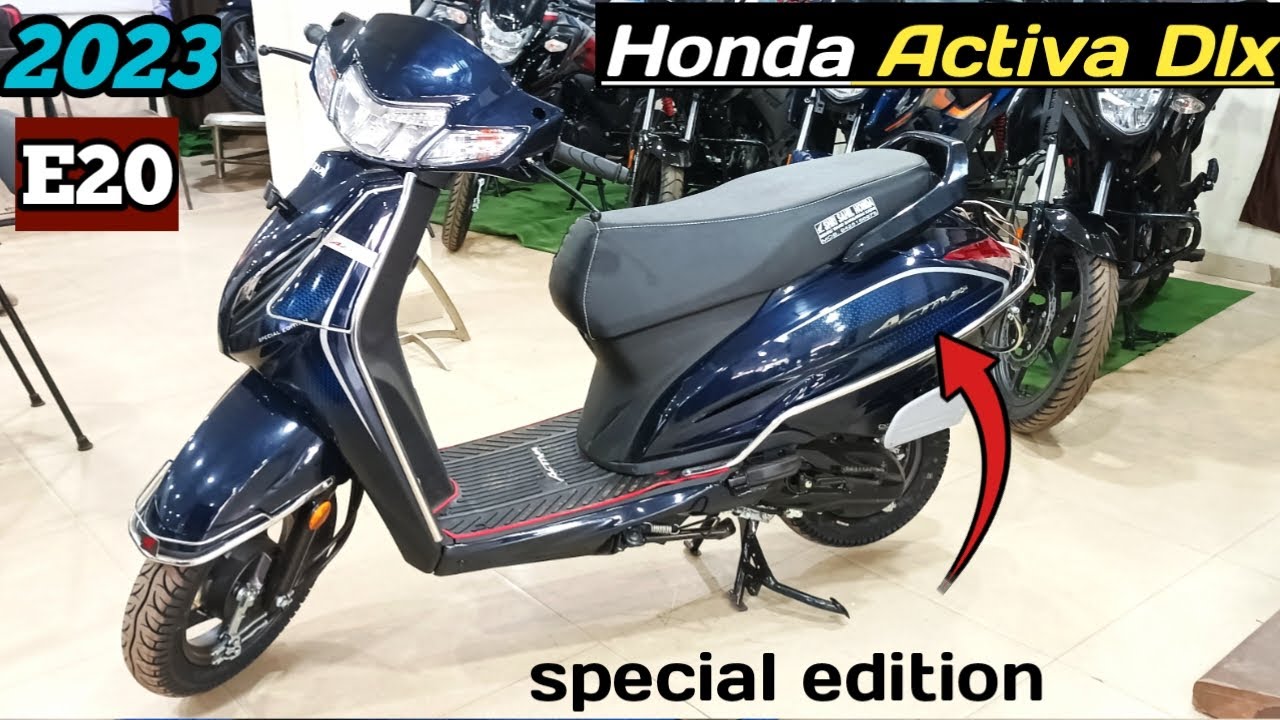 2023 New Honda Activa Dlx | special edition 😍E20 Bs7 update OBD2 full ...