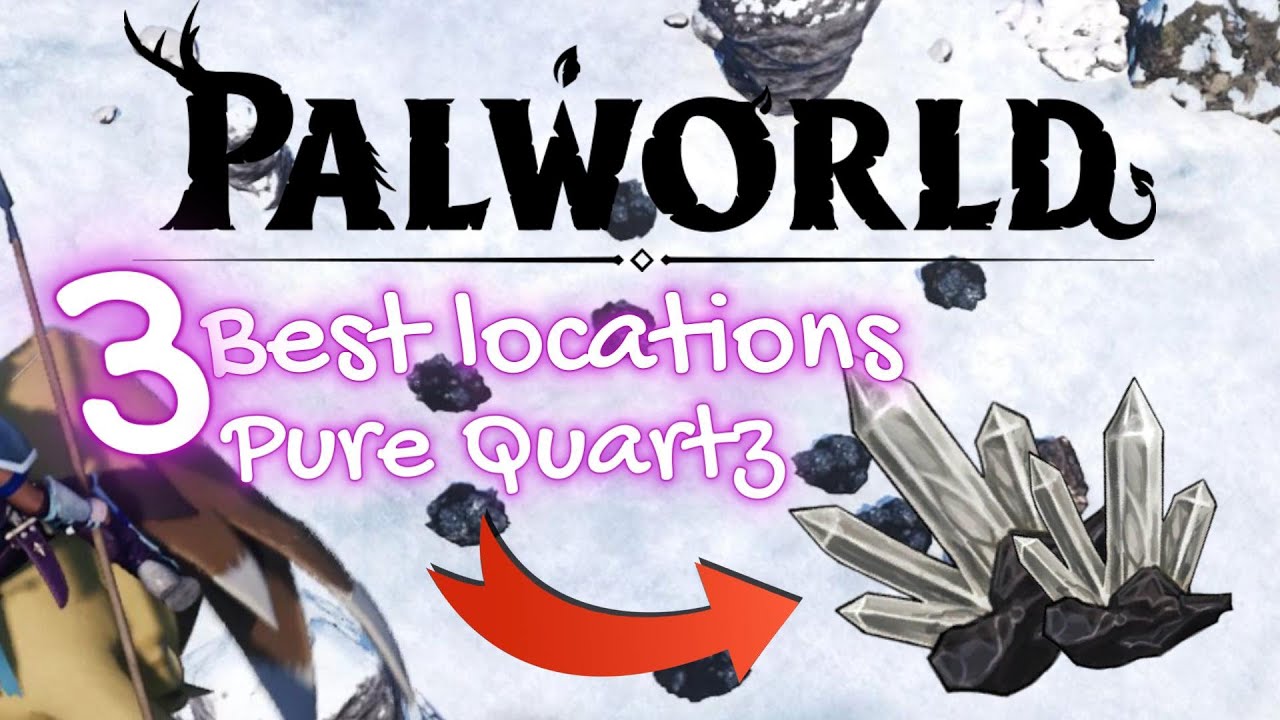 Palworld - Three best locations to farm Pure Quartz - YouTube
