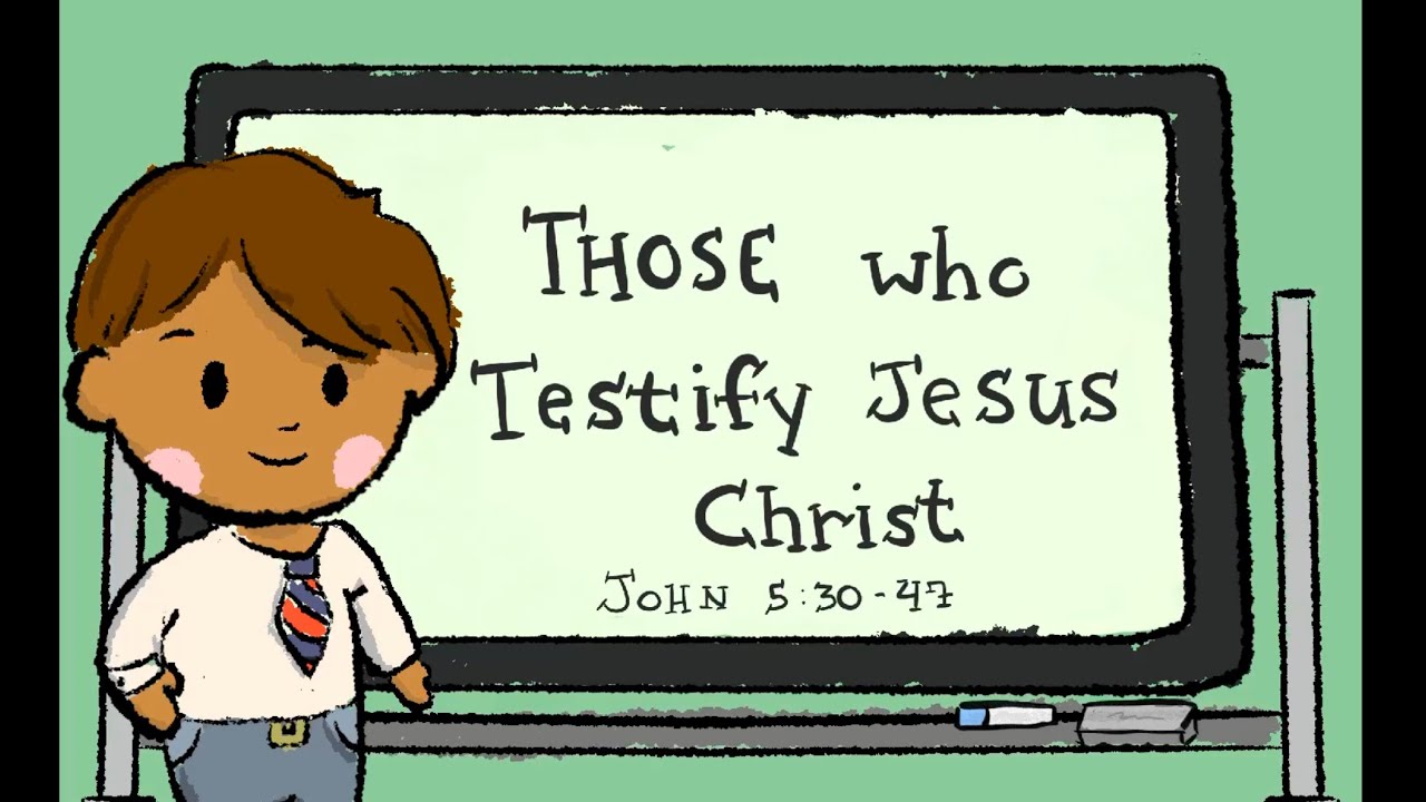 08/04/2024 Sunday Message - Those who Testify Jesus Christ (Jn. 5:30-47 ...